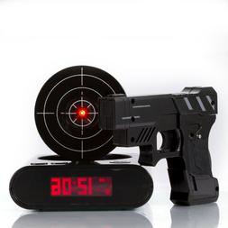 Lock N' load Gun alarm clock/target alarm clock/creative